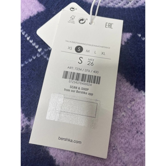 Bershka | Sweaters | Bershka Knit Sweatervest Removable Sleeves Purple ...